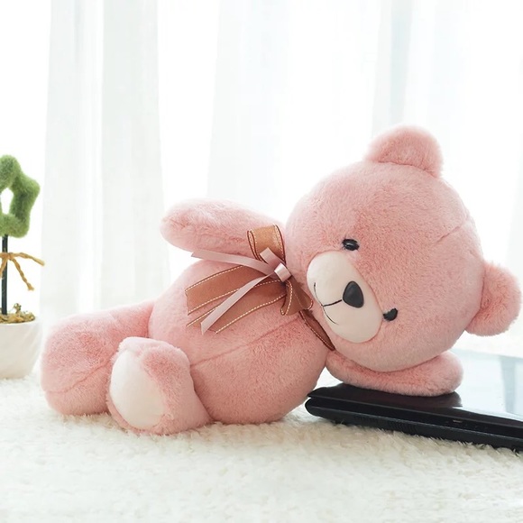 Toys | Teddy Bear Pink Plush Doll Cute 3cm Girls Womens | Poshmark